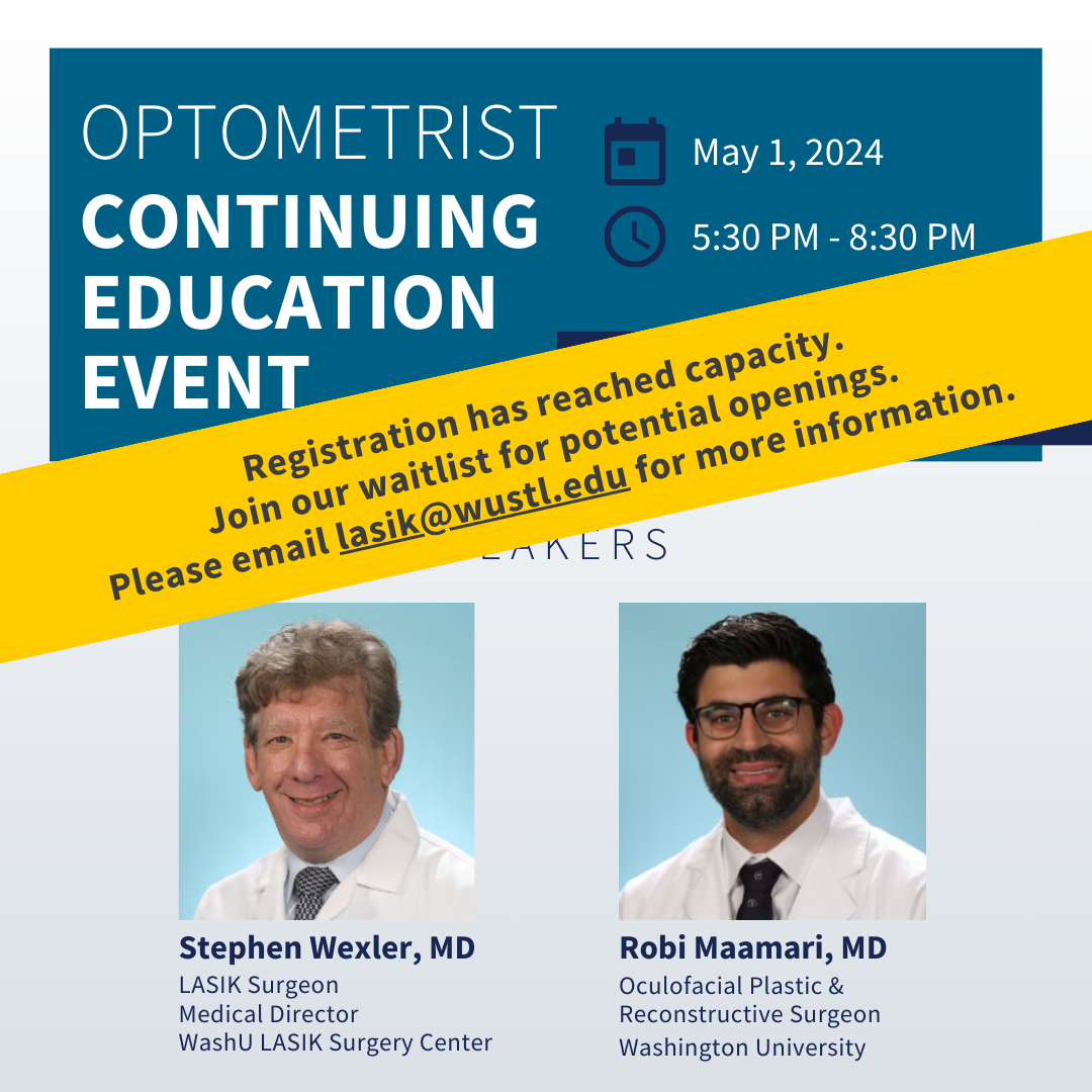 LASIK CE Dinner | Spring 2024 | Ophthalmology & Visual Sciences