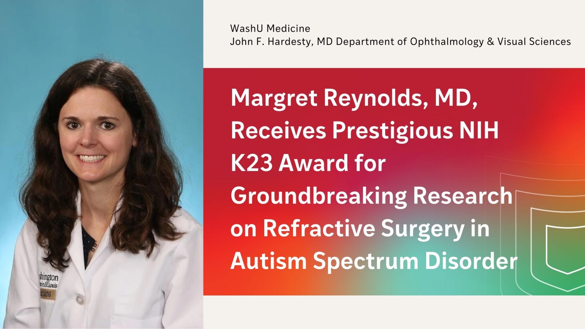 Margret Reynolds, MD, Receives Prestigious NIH K23 Award for ...