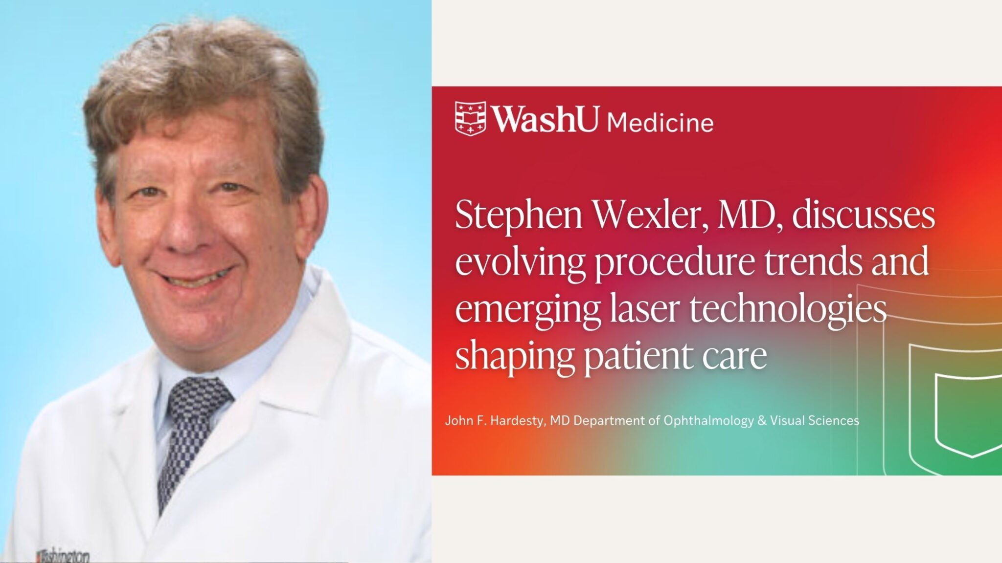 Ophthalmology & Visual Sciences | Washington University in St. Louis